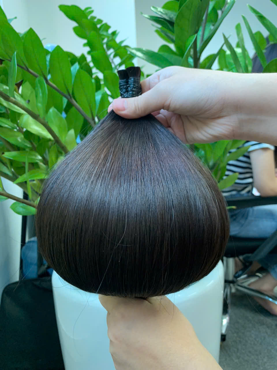 AVA HAIR - COLOR #2 - VIETNAMESE LUXURY BULK HAIR EXTENSION