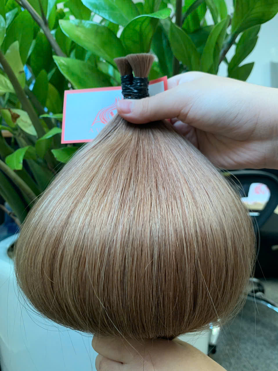 AVA HAIR - COLOR #6.0 - VIETNAMESE LUXURY BULK HAIR EXTENSION